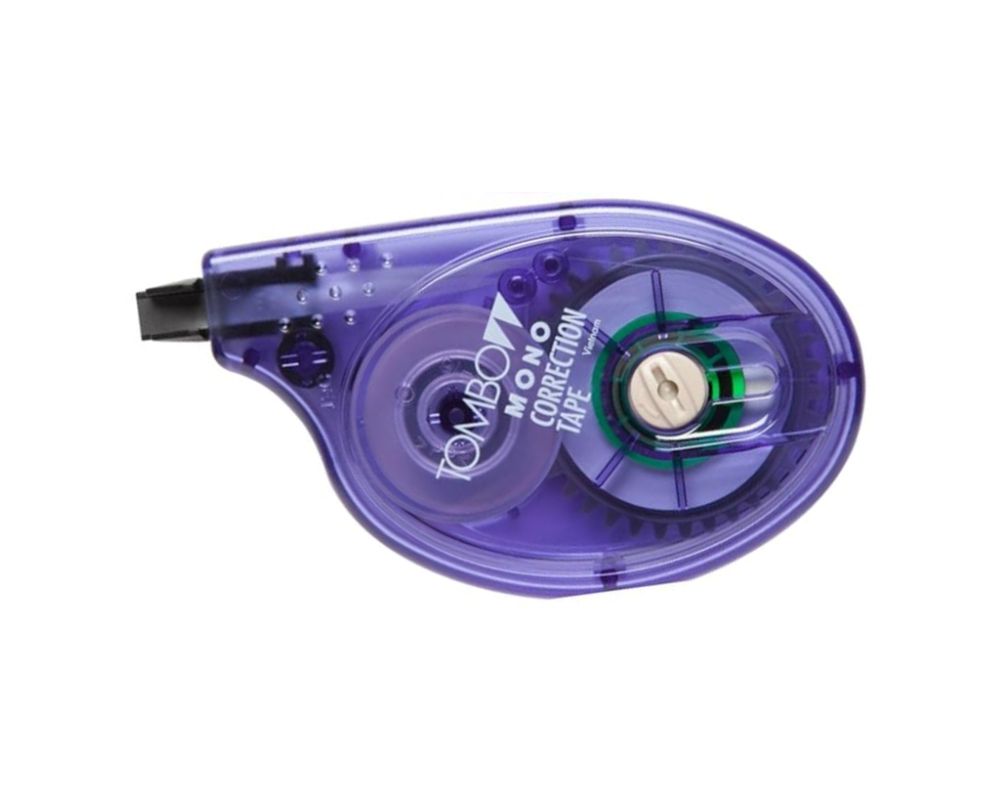 L2 68675 Box/SIX Tombow RETRO GRAPE White Correction Tape 4mm x 10m ...