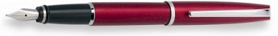 AU 11001 AURORA E11/R STYLE RED LACQUER FOUNTAIN PEN Medium-Nib [E ...